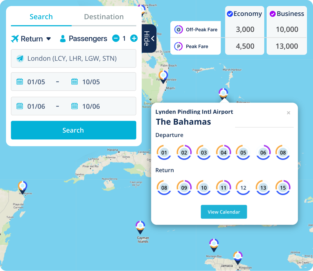 British Airways Avios Calculator | Reward Flight Finder