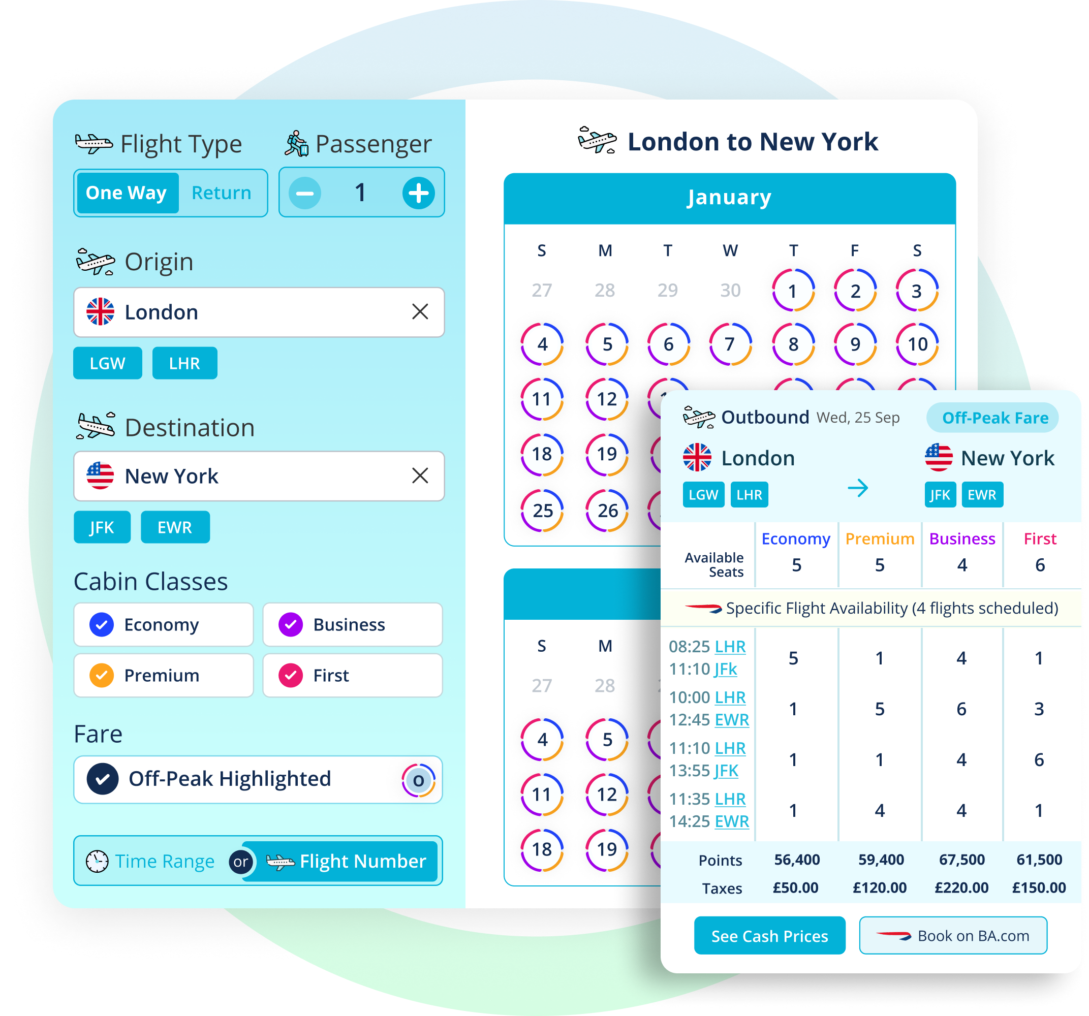 Flight-by-Flight Reward Seat Search & Alerts